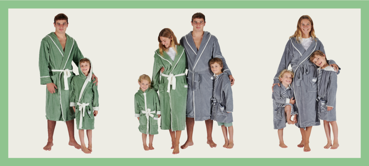 Organic Adult Robes - Pure Earth Collection